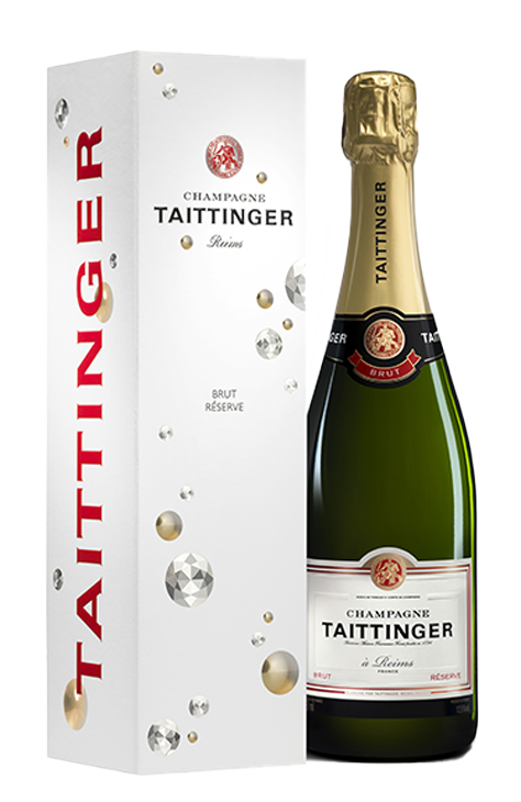 Taittinger Brut + Box Champagne Brut